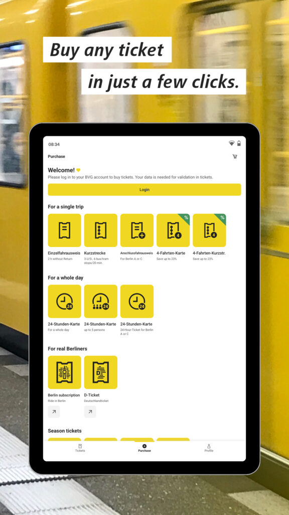 Download BVG Tickets: Bus, Train & Tram APKs for Android - APKMirror