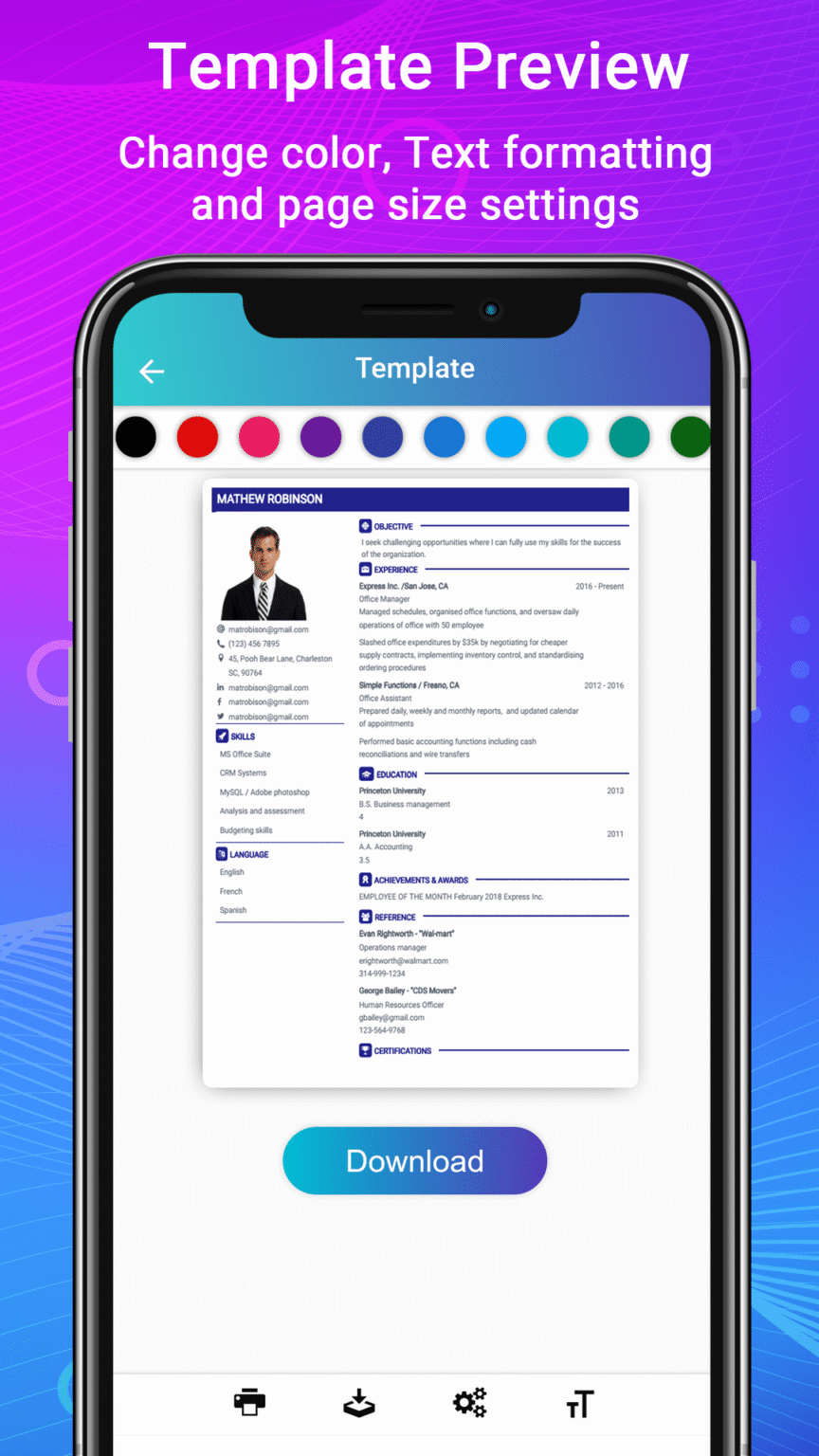 Download Resume - Intelligent CV maker APKs for Android - APKMirror