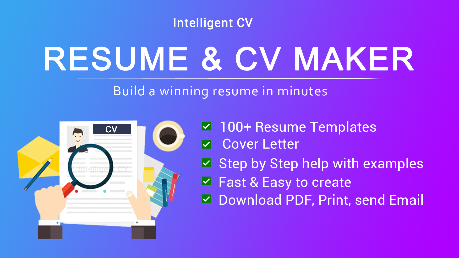 Download Resume - Intelligent CV maker APKs for Android - APKMirror