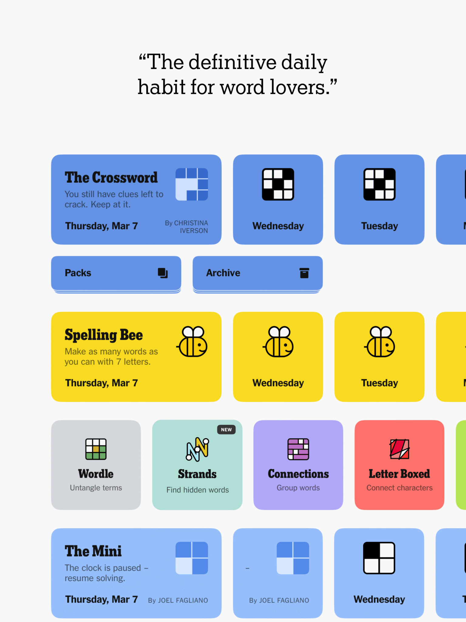 NYT Games: Word, Number, Logic 5.53.0 APK Download by The New York ...