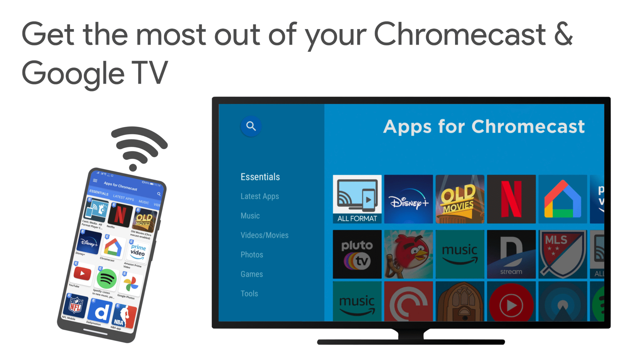 Chromecast & Android TV Apps 2.23.04 APK Download by i-Art Cast - Apps ...