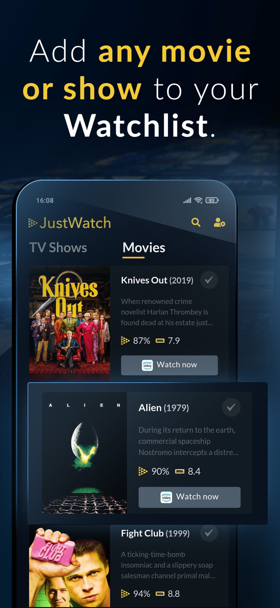 Download JustWatch - Streaming Guide APKs for Android - APKMirror