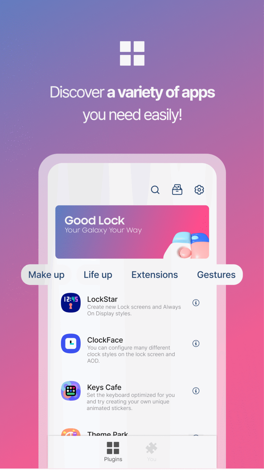 Samsung Good Lock 3.0.12.2 APK Download by Samsung Electronics Co., Ltd. - APKMirror