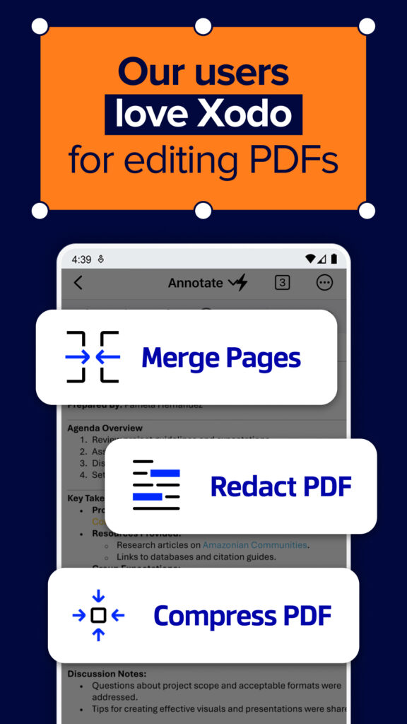 All PDF Editor & Reader | Xodo 10.2.2 APK Download by Apryse Software ...