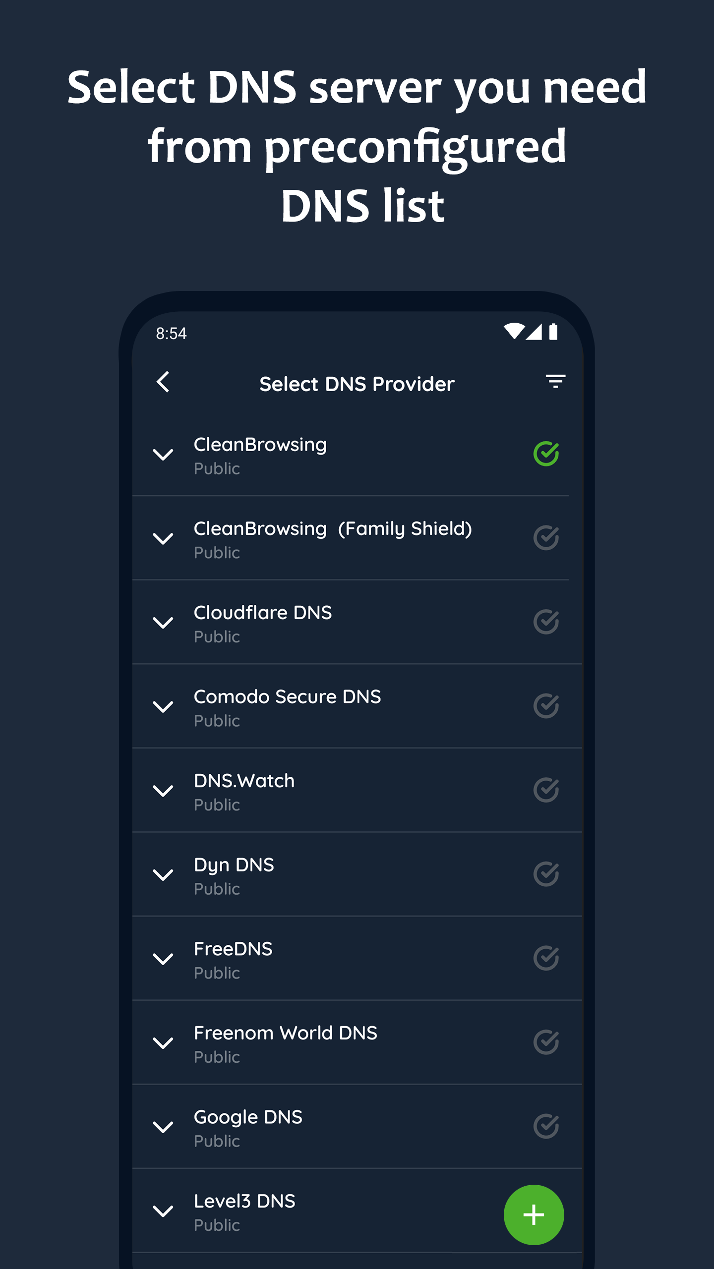DNS Changer - IPv4 & IPv6 2.4.0 (noarch) (nodpi) APK Download by ...