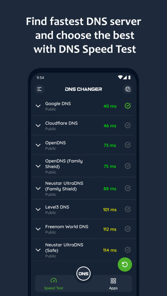 DNS Changer - IPv4 & IPv6 2.4.0 (noarch) (nodpi) APK Download by ...