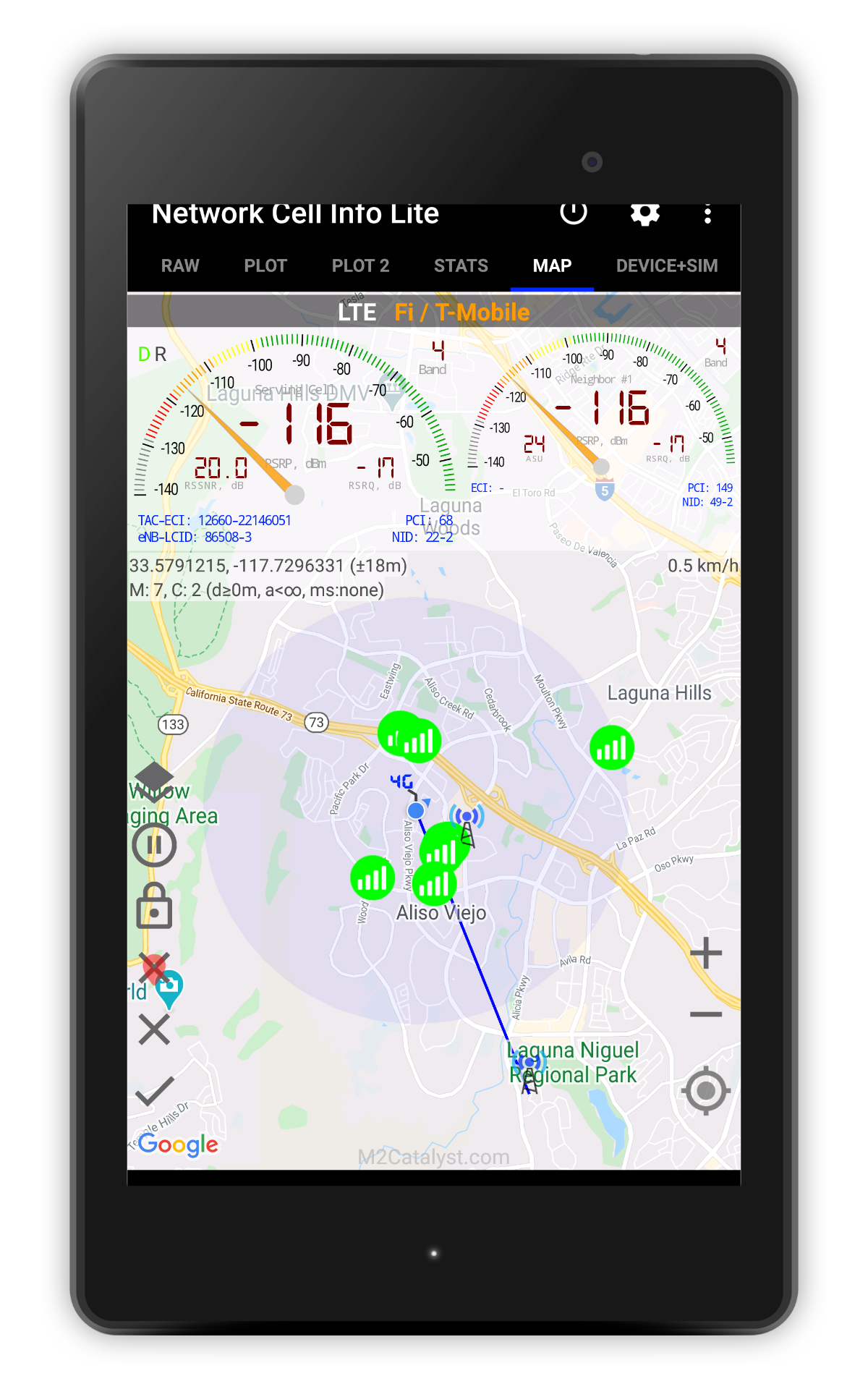 Network Cell Info Lite & Wifi 7.2.18 (noarch) (120-640dpi) (Android 7.0 ...
