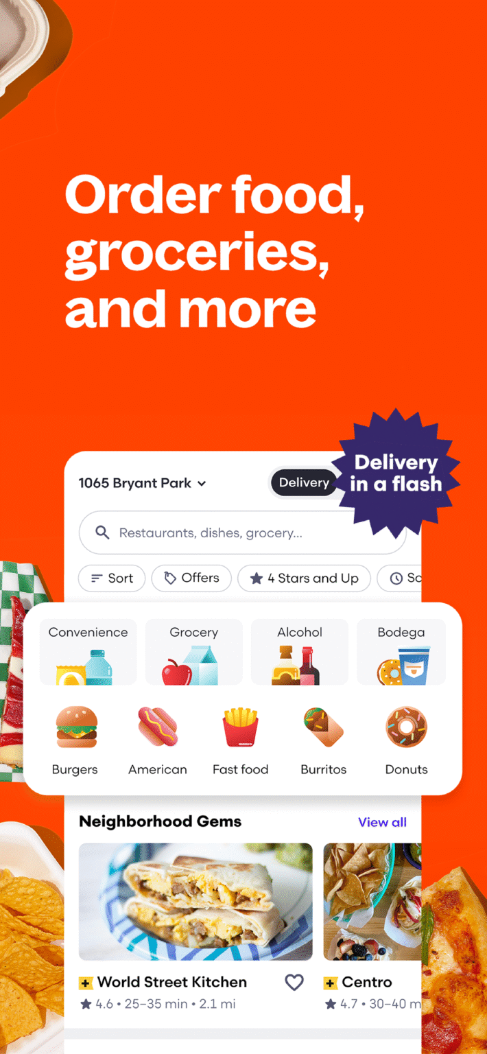 Grubhub: Food Delivery 2025.26 (120-640dpi) (Android 7.0+) APK Download ...