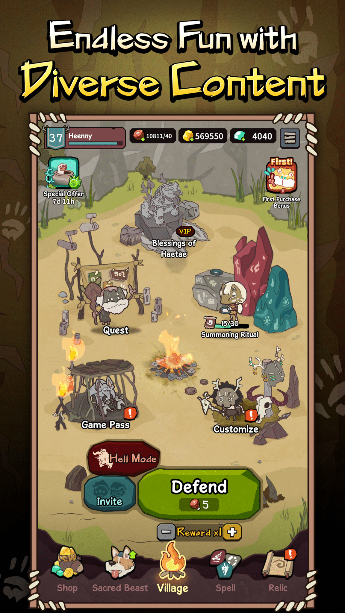 Epic Shaman Battle: 4P Defense 1.5.2 APK Download by 111% - APKMirror