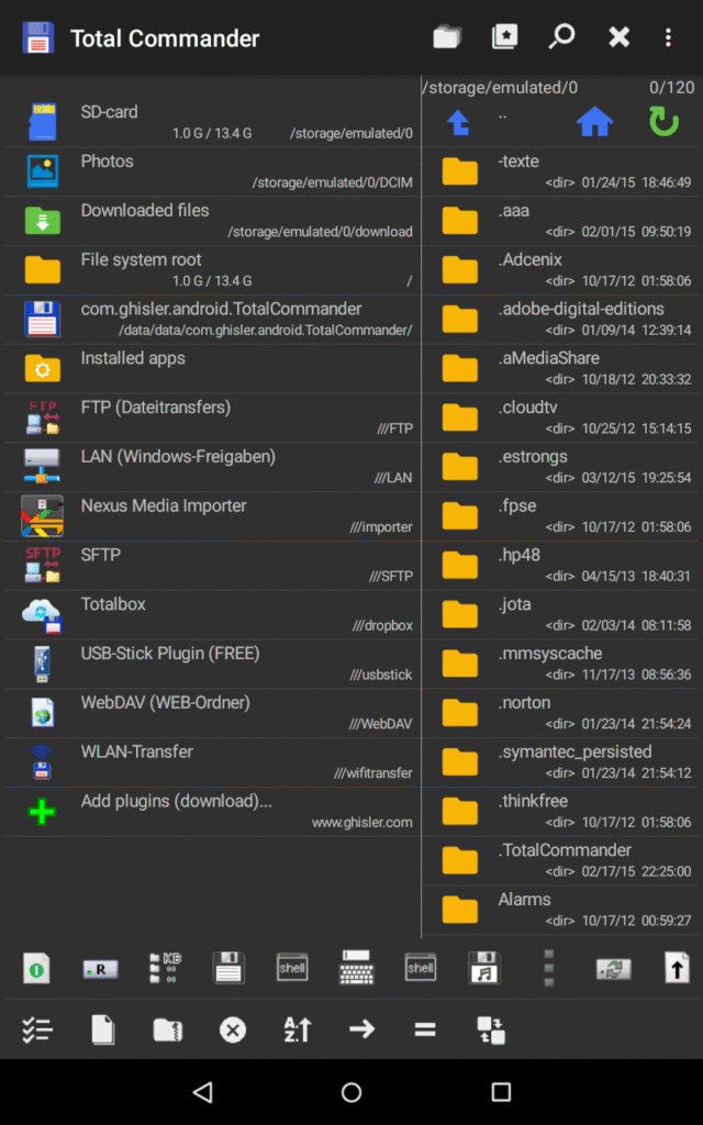 Download Total Commander - file manager APKs for Android - APKMirror