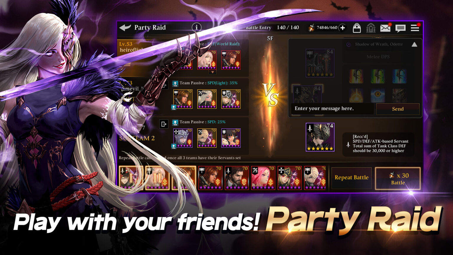 Heir of Light: Epic Shadow RPG 6.15.6 APK Download by Com2uS Holdings ...