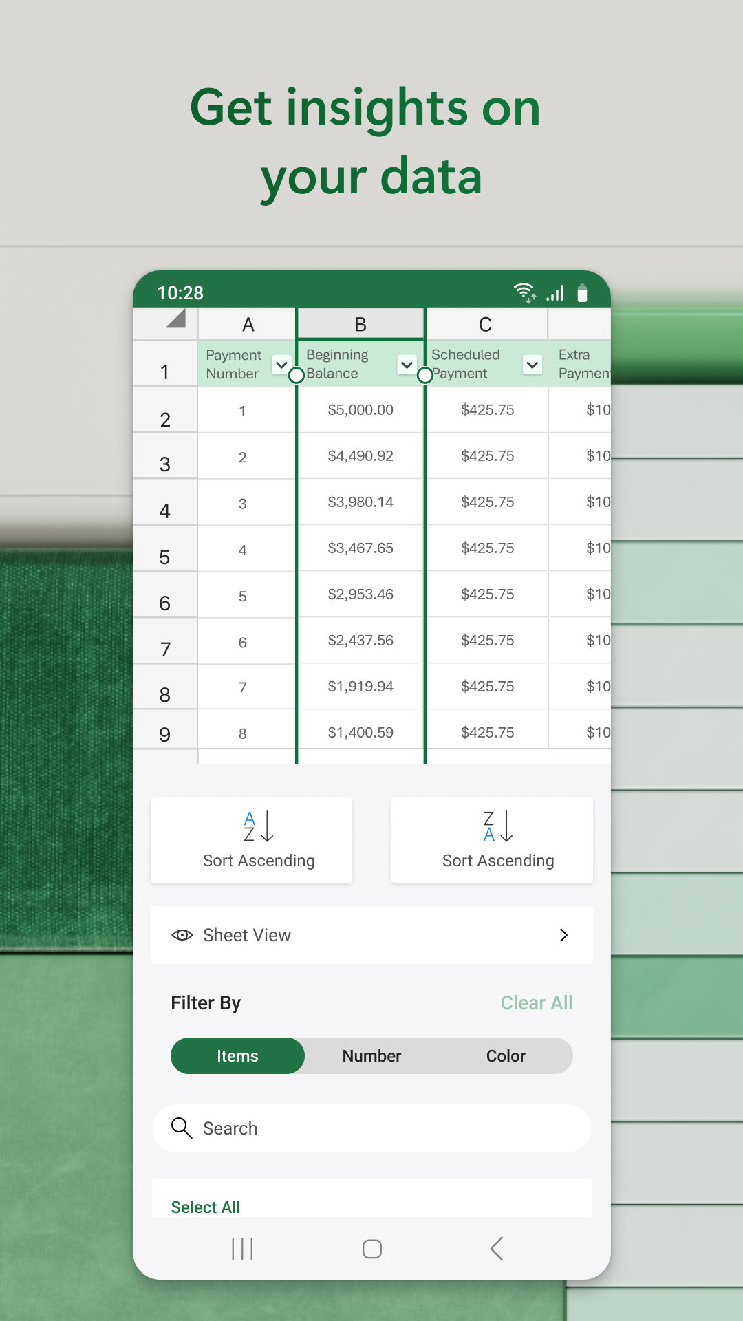 Microsoft Excel: Spreadsheets 16.0.19127.20134 APK Download by Microsoft Corporation - APKMirror