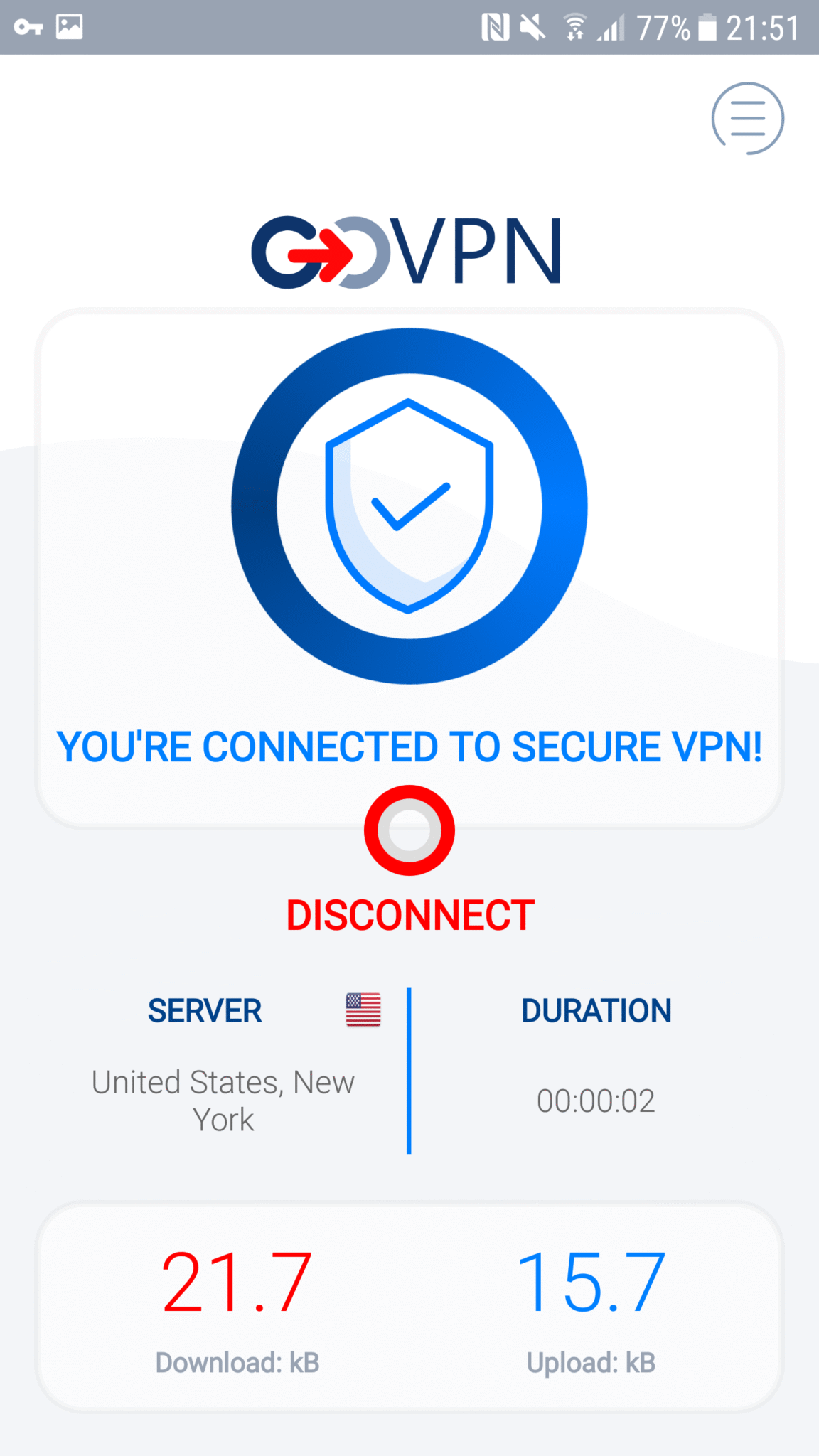 VPN secure fast proxy by GOVPN 1.9.4 (x86_64) (nodpi) (Android 4.2 ...