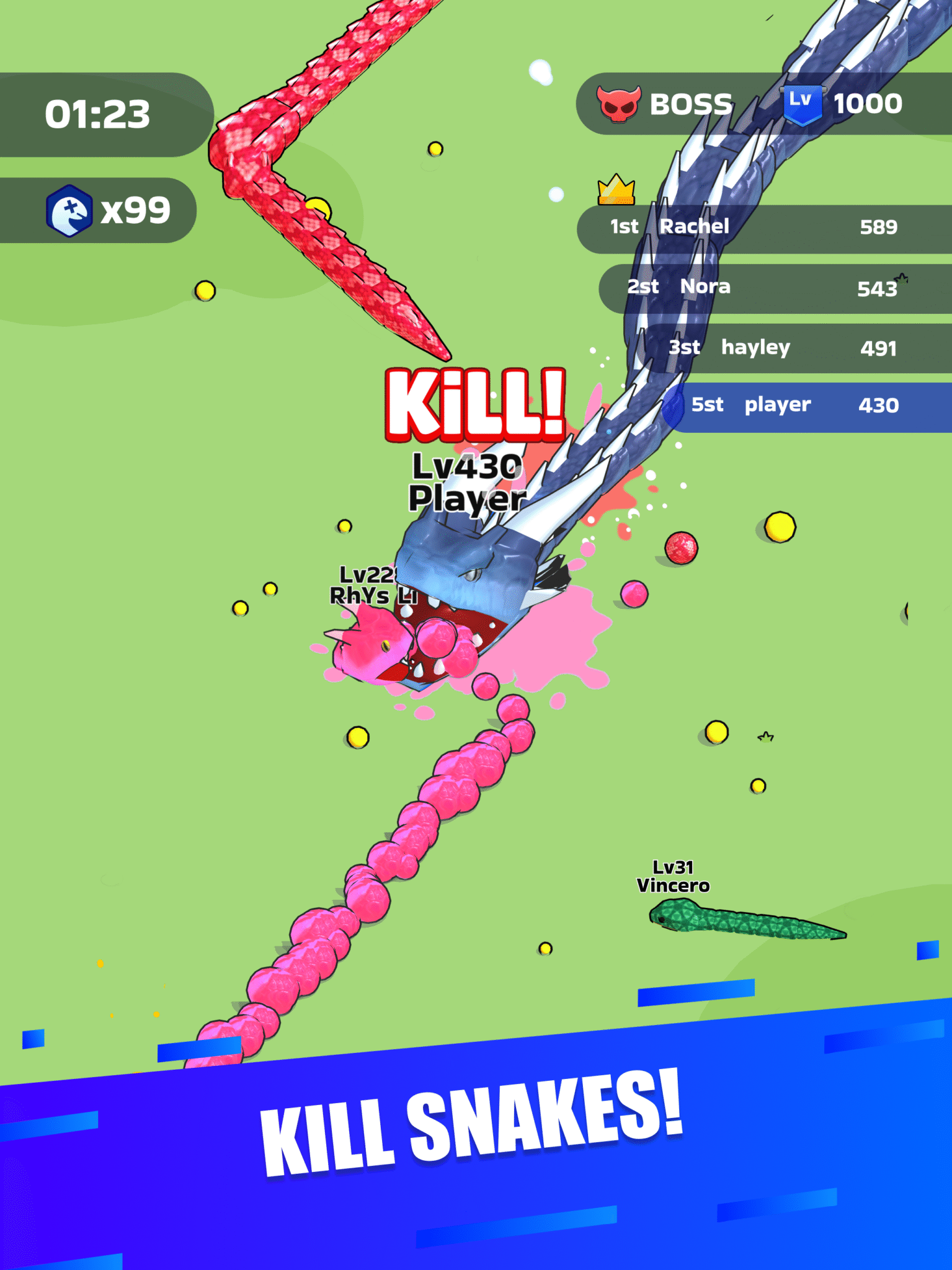 Snake Clash! 75.1.0 (nodpi) APK Download by Supercent, Inc. - APKMirror