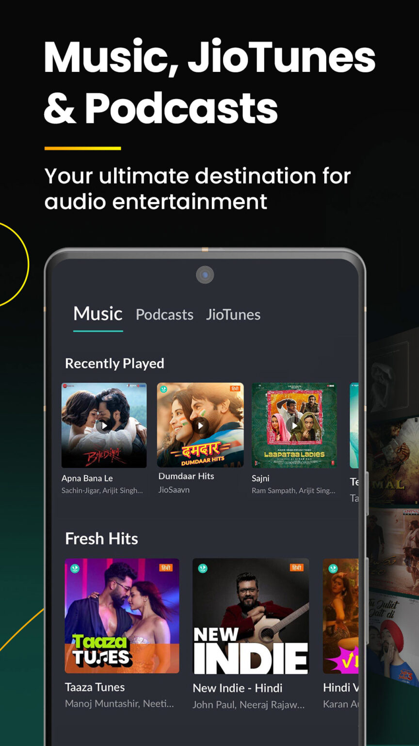 JioSaavn - Music & Podcasts 9.26 APK Download by Saavn Media Limited - APKMirror