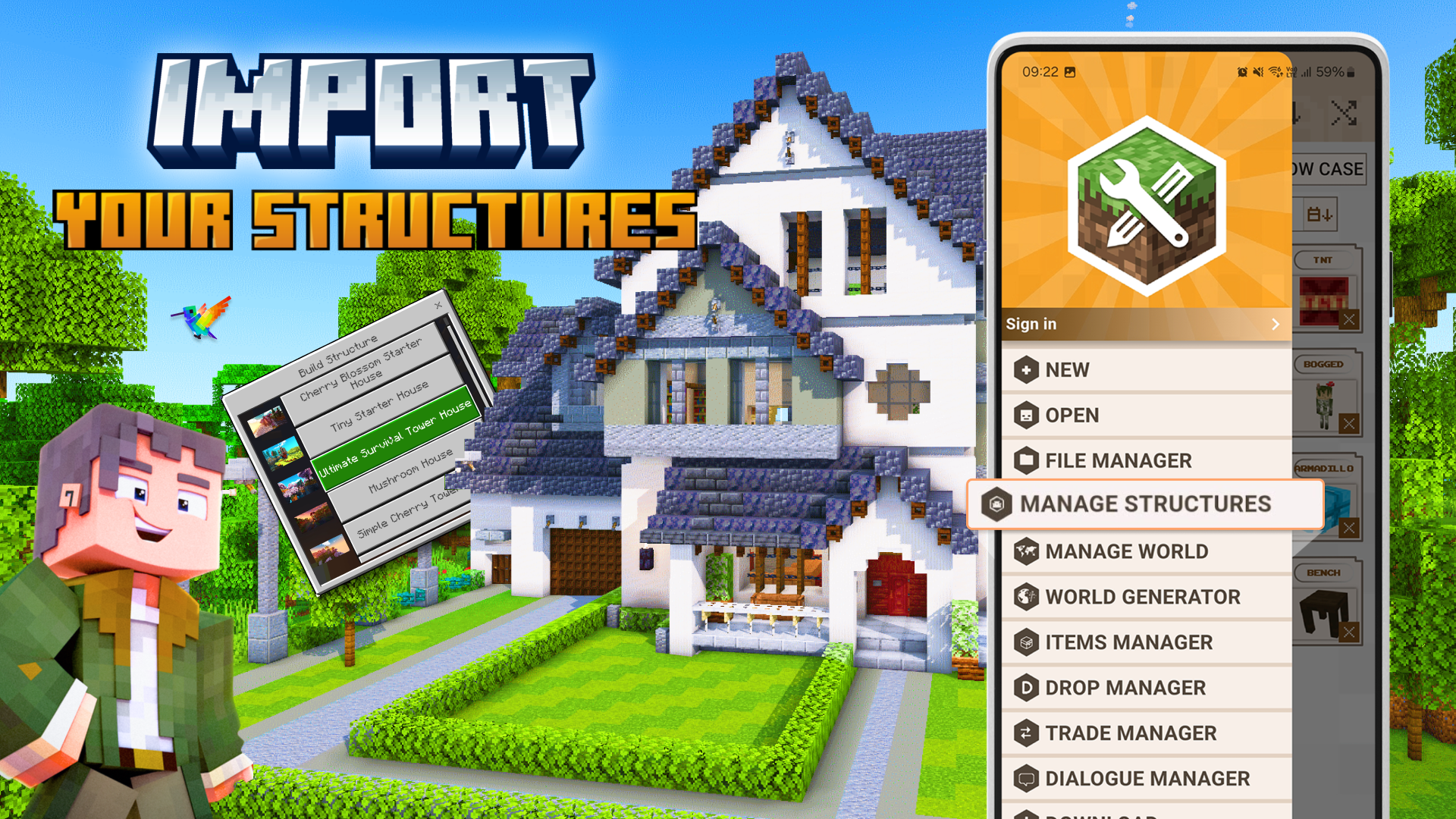 AddOns Maker for Minecraft PE 2.20.3 APK Download by JoyCraft Studio ...