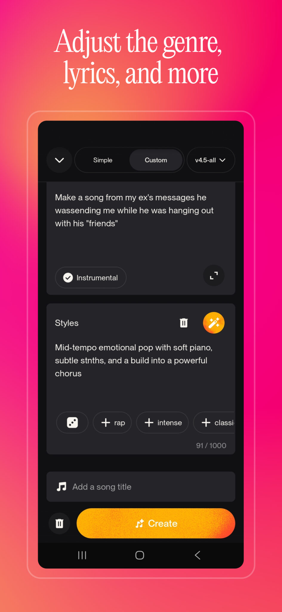 Suno - AI Music & Songs Maker 1.76.0 (arm64-v8a + x86 + x86_64) (480dpi ...