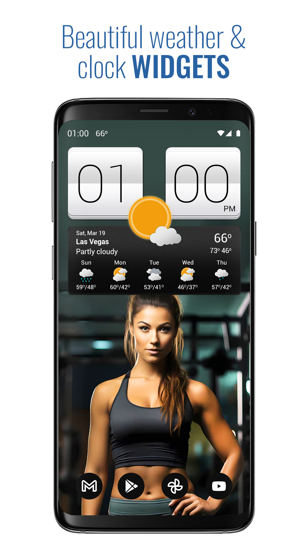 Sense V2 Flip Clock & Weather 7.20.2 (120-640dpi) (Android 6.0+) APK ...