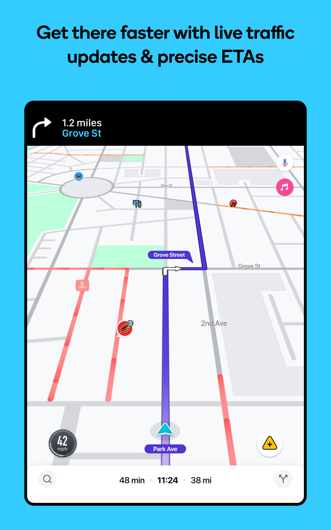Waze Navigation & Live Traffic 5.11.90.901-beta (arm64-v8a + arm-v7a ...