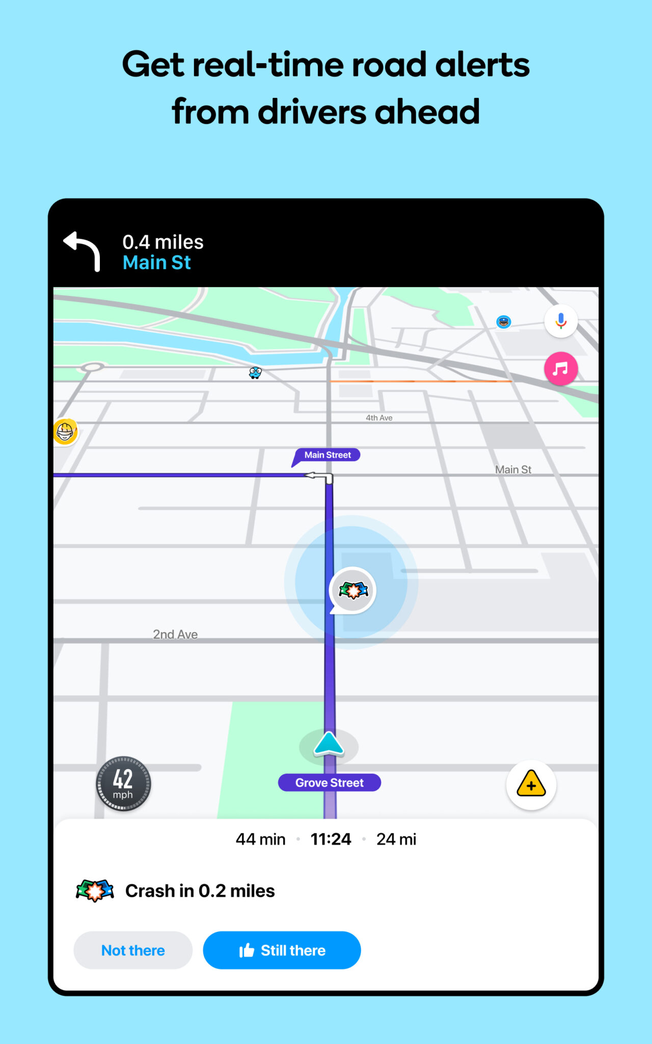 Waze Navigation & Live Traffic 5.8.1.0 (arm64-v8a + arm-v7a) (Android 8 ...