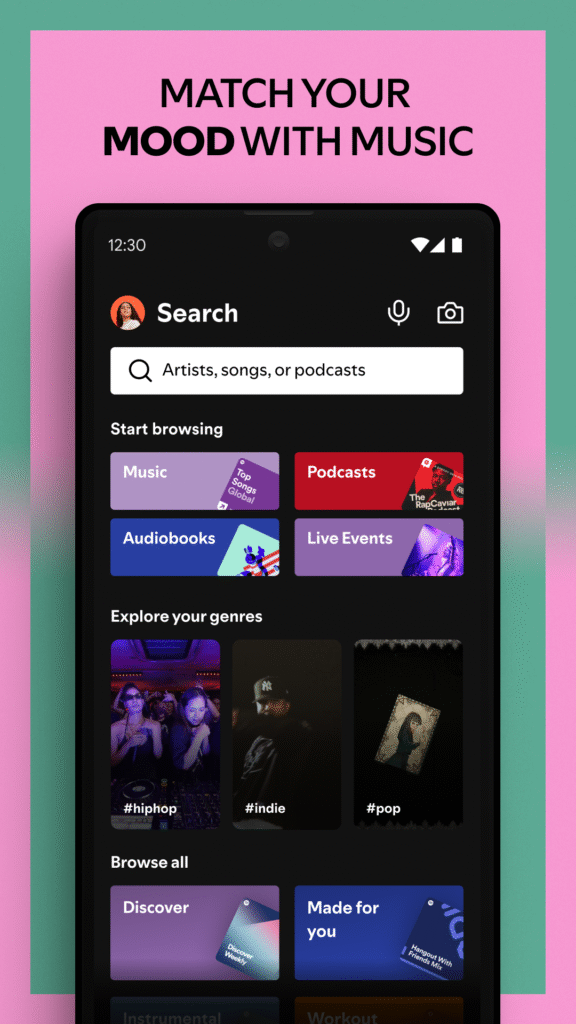 Spotify: Music and Podcasts 9.0.44.478 (120-640dpi) (Android 7.0+) APK ...