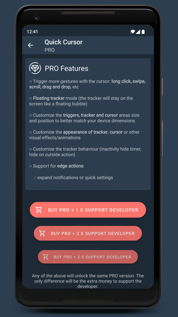 Quick Cursor: One-Handed mode 1.24.2 APK Download by Sergiu Șandor - APKMirror