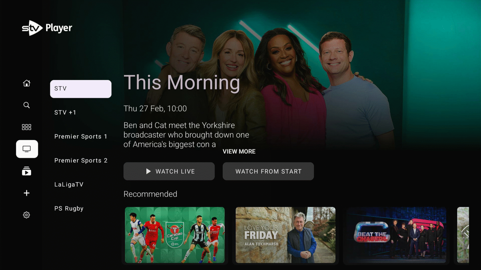 STV Player: TV you'll love (Android TV) 1.7.0 APK Download by STV Central Limited - APKMirror