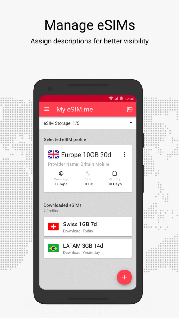 eSIM.me: UPGRADE to eSIM 1.7.2 (Android 5.1+) APK Download by ...