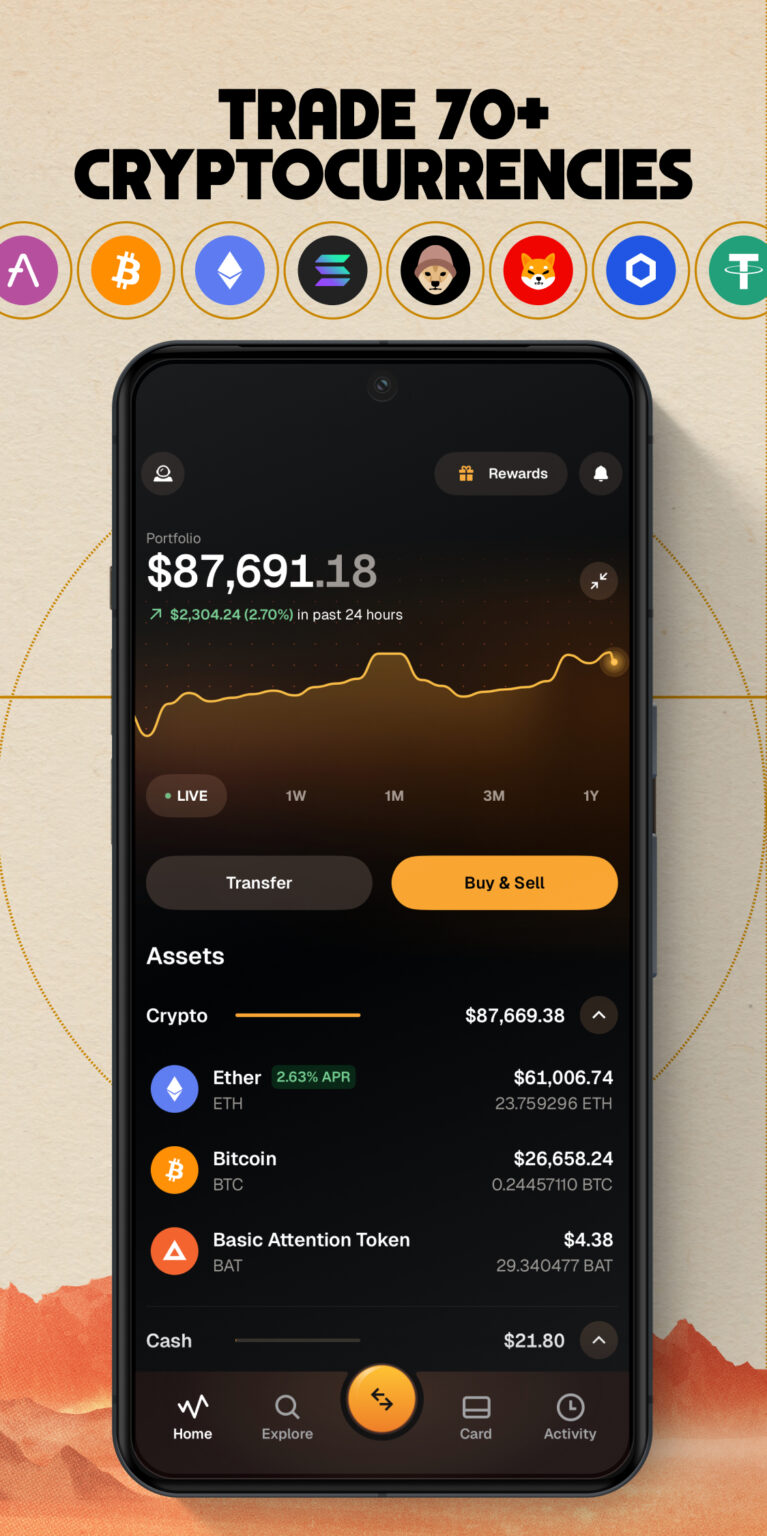 Gemini Exchange & Credit Card 25.715.2 APK Download by Gemini Space ...