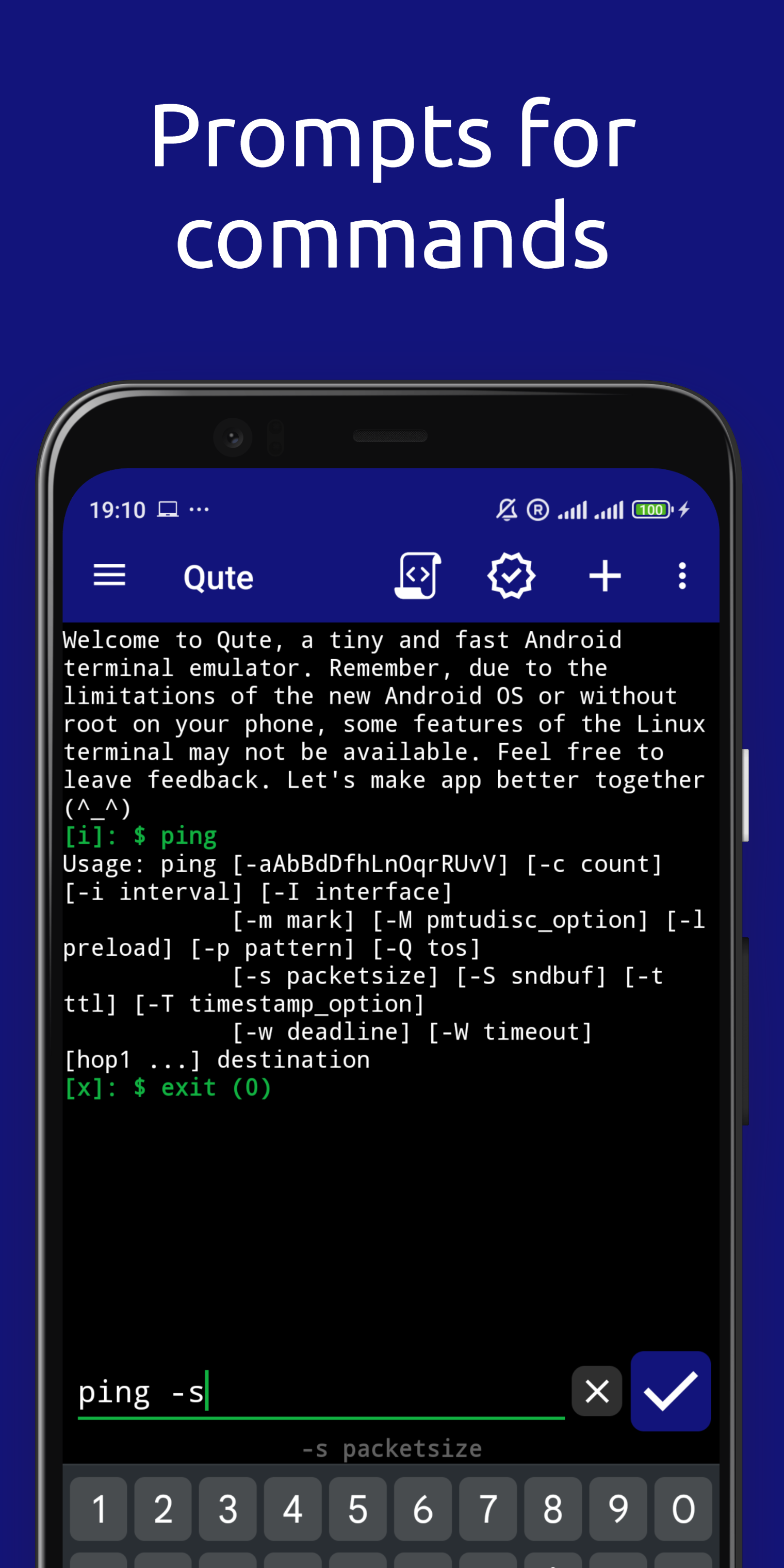 Qute: Terminal Emulator 4.10 APK Download by BlindZone - APKMirror
