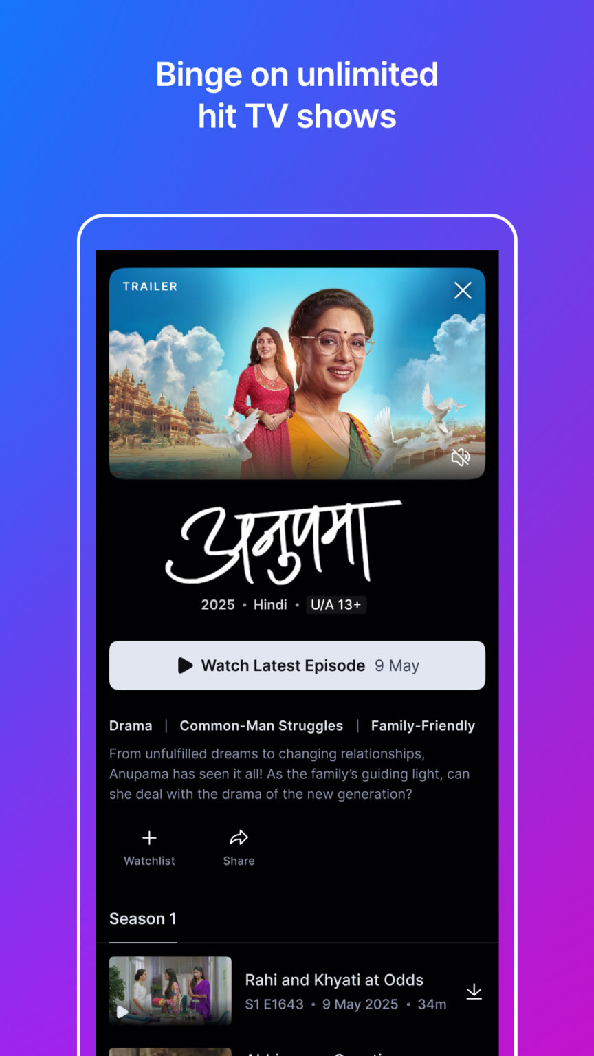 JioHotstar 25.06.30.0 APK Download by JIOSTAR INDIA PRIVATE LIMITED - APKMirror