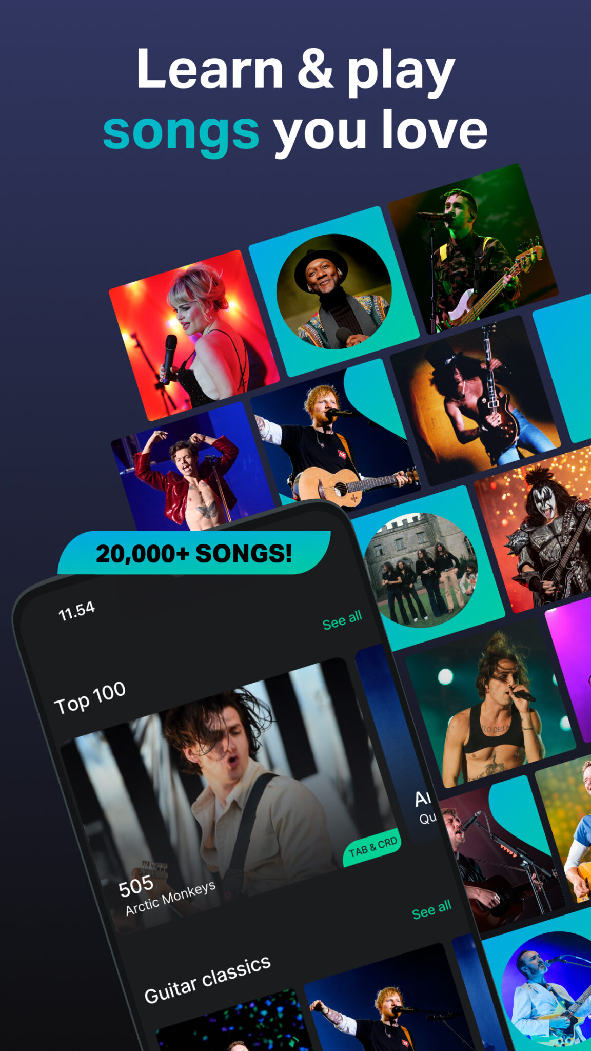 GuitarTuna: Tune & Play Guitar 7.71.0 (arm64-v8a + arm-v7a) (Android 8. ...