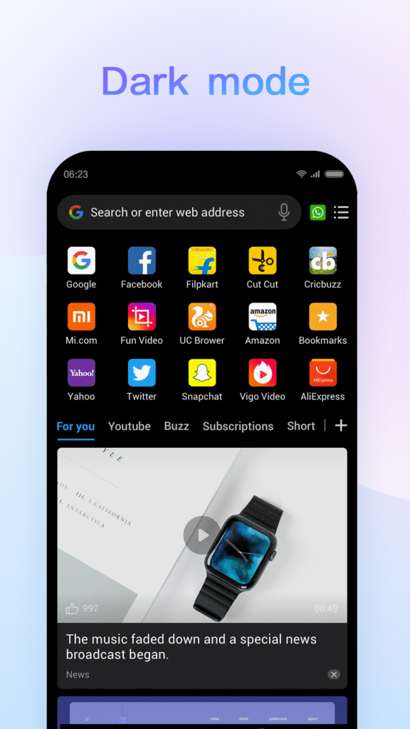 Mi Browser 14.41.1-gn (arm-v7a) (Android 9.0+) APK Download by Zhigu ...