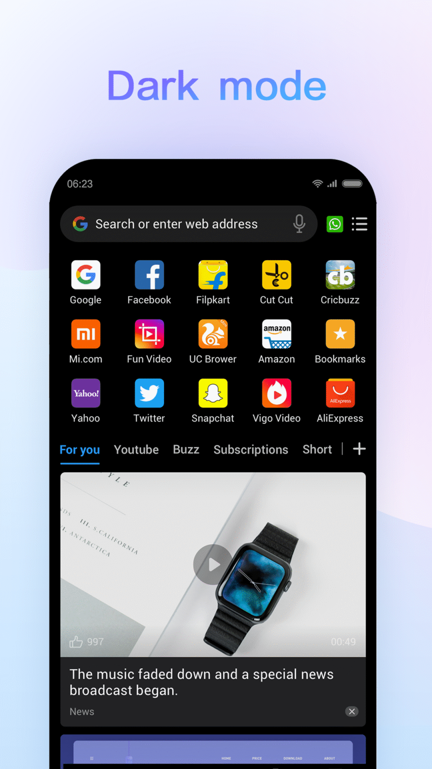 Mi Browser 14.35.1-gn (arm-v7a) (Android 9.0+) APK Download by Zhigu ...