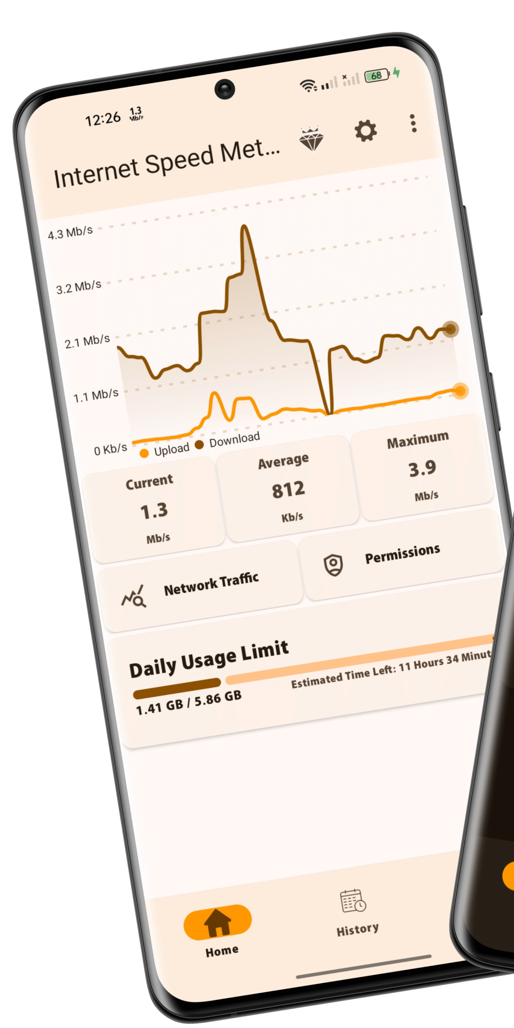 Bitvelo - internet speed meter 1.2.0 APK Download by Gliese Studio ...