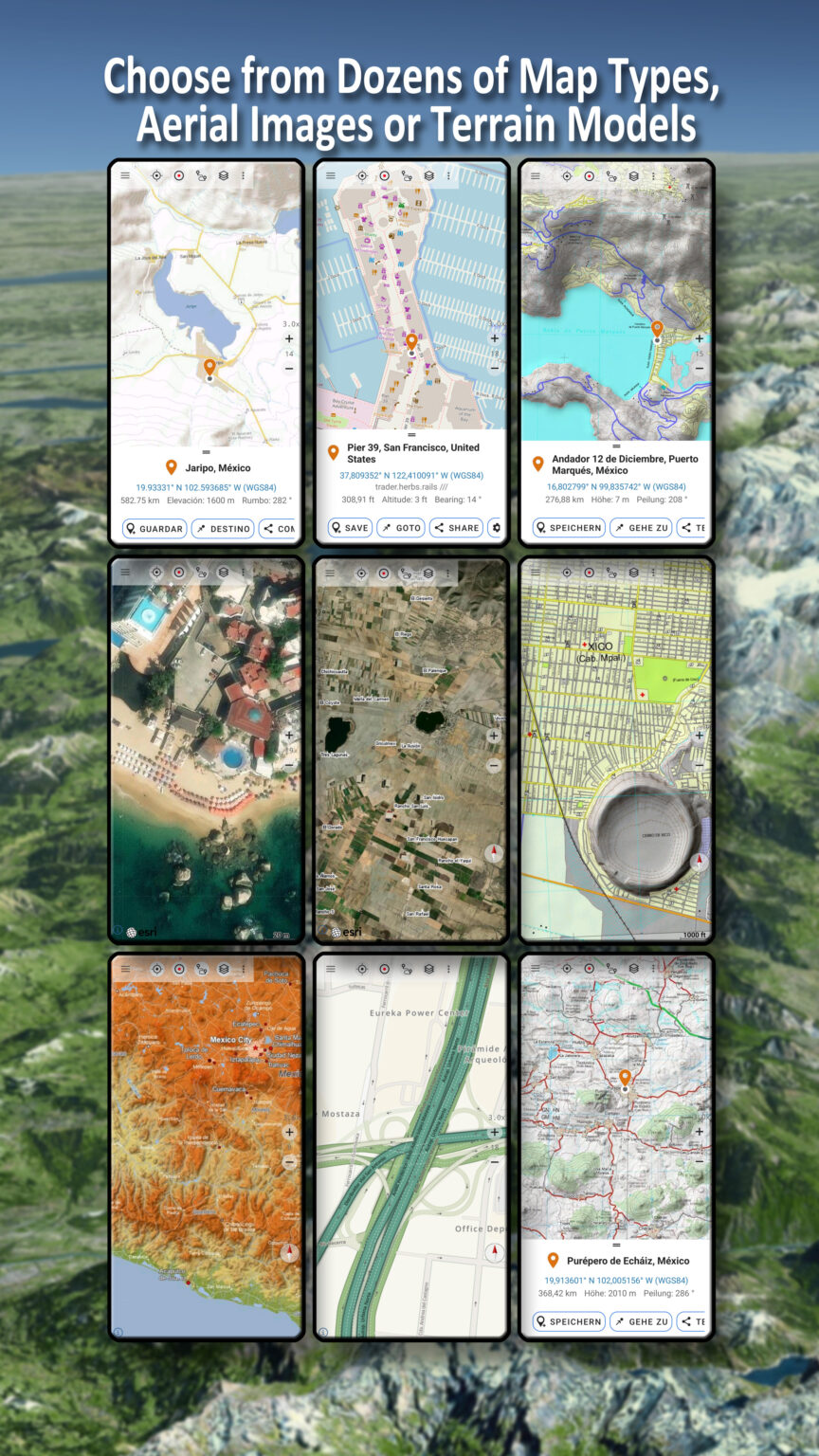 Latin America Topo Maps 7.8.5 APK Download by ATLOGIS Geoinformatics ...
