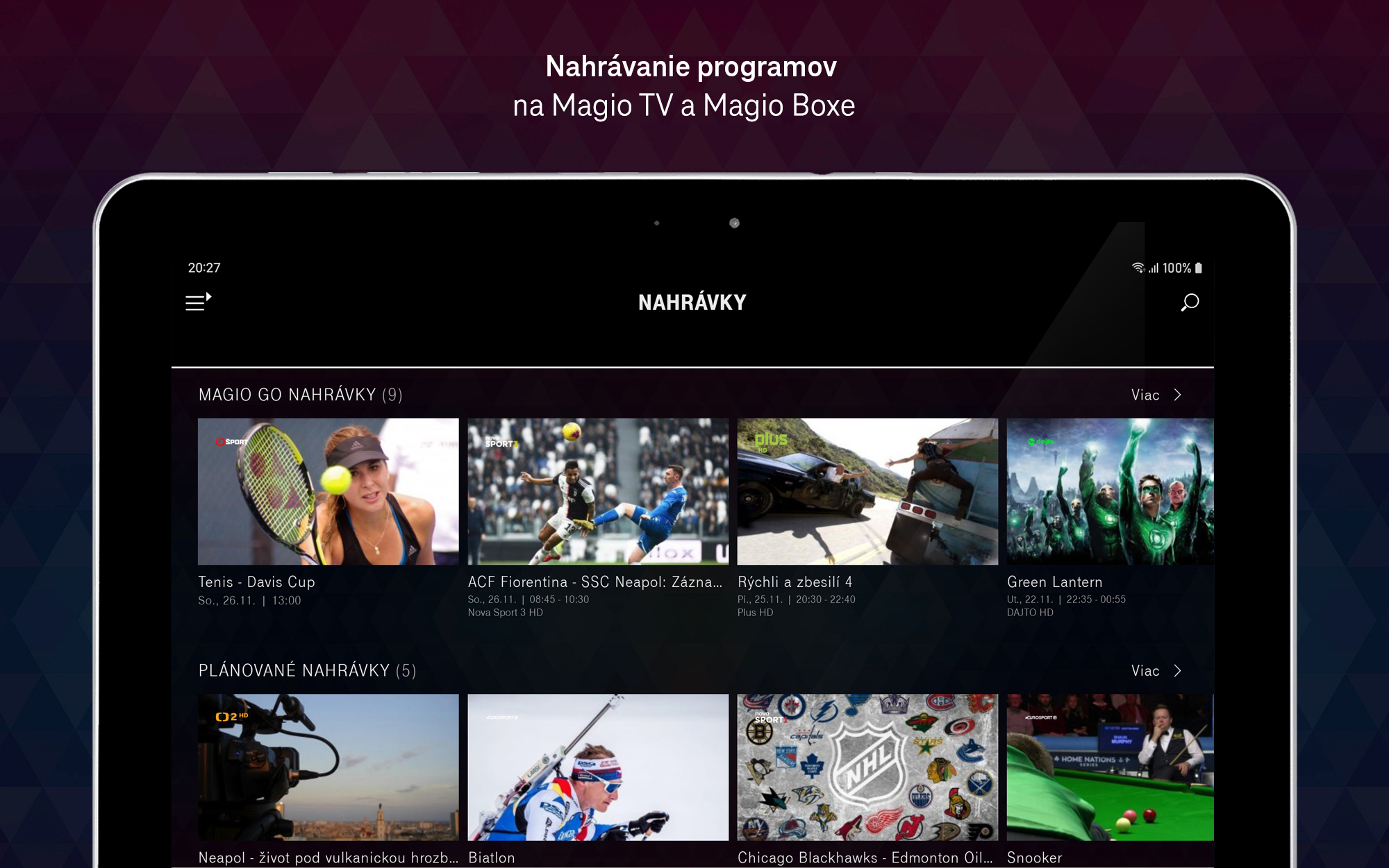 Magio TV 4.0.27 APK Download by Slovak Telekom, a.s. - APKMirror