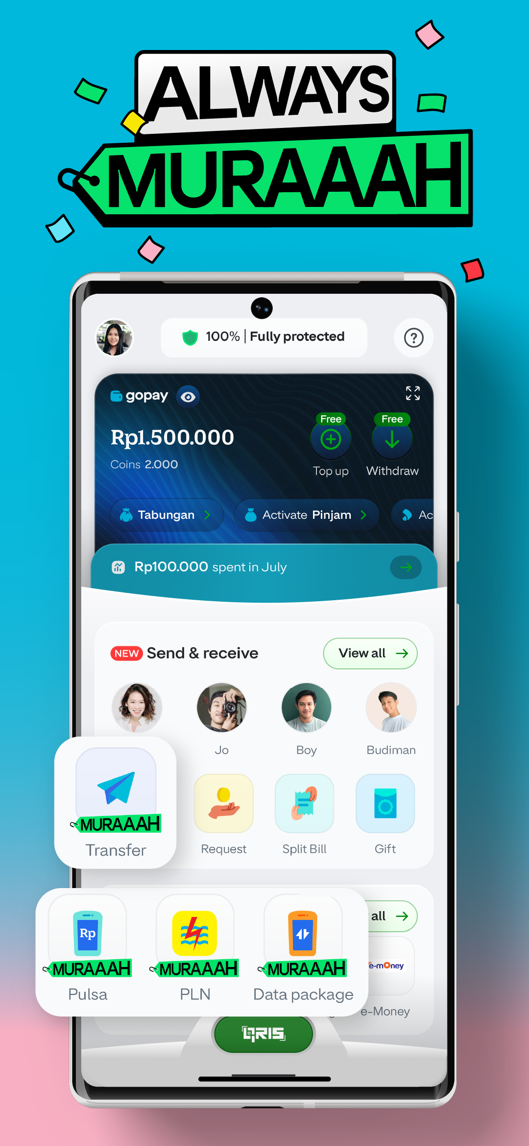 GoPay: Transfer, Payment, QRIS 1.57.0 APK Download by PT. GoTo Gojek ...