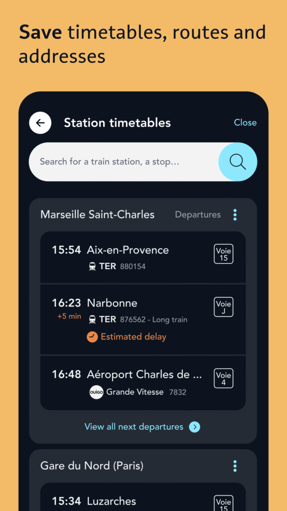 SNCF Connect: Trains & routes 20251229.1.0 (120-640dpi) (Android 7.0 ...