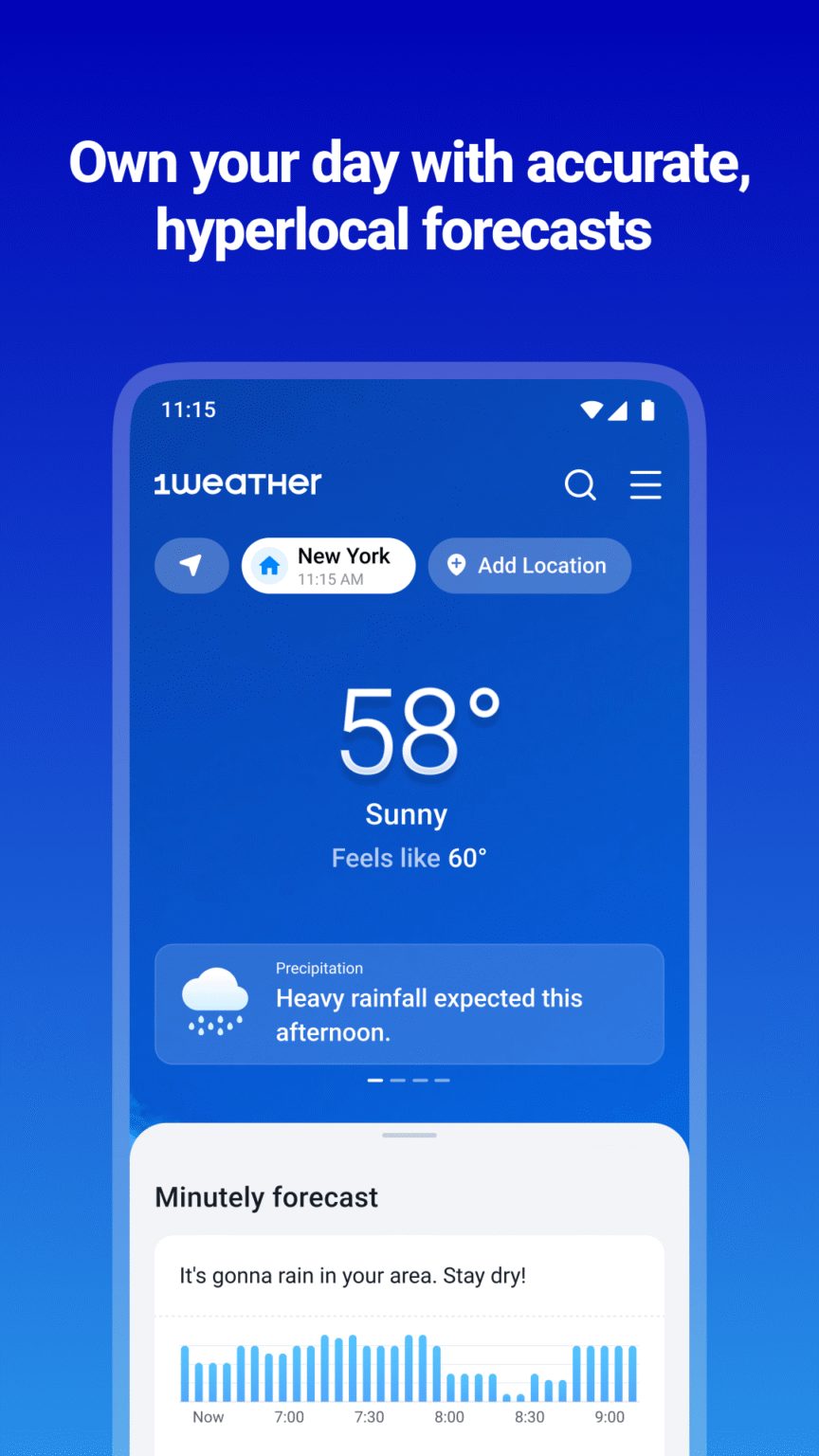 1Weather Forecasts & Radar 5.2.8.1 APK Download by OneLouder Apps ...