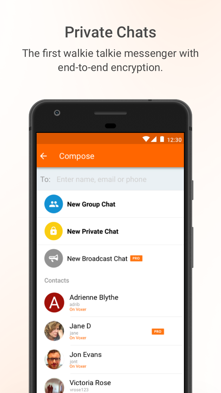 Voxer Walkie Talkie Messenger 4.2.38.23116 (Android 6.0+) APK Download ...