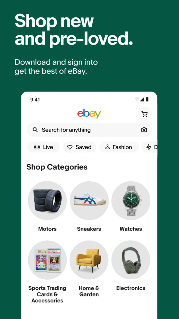 eBay online shopping & selling 1.0.0.155 APK Download by eBay Mobile ...