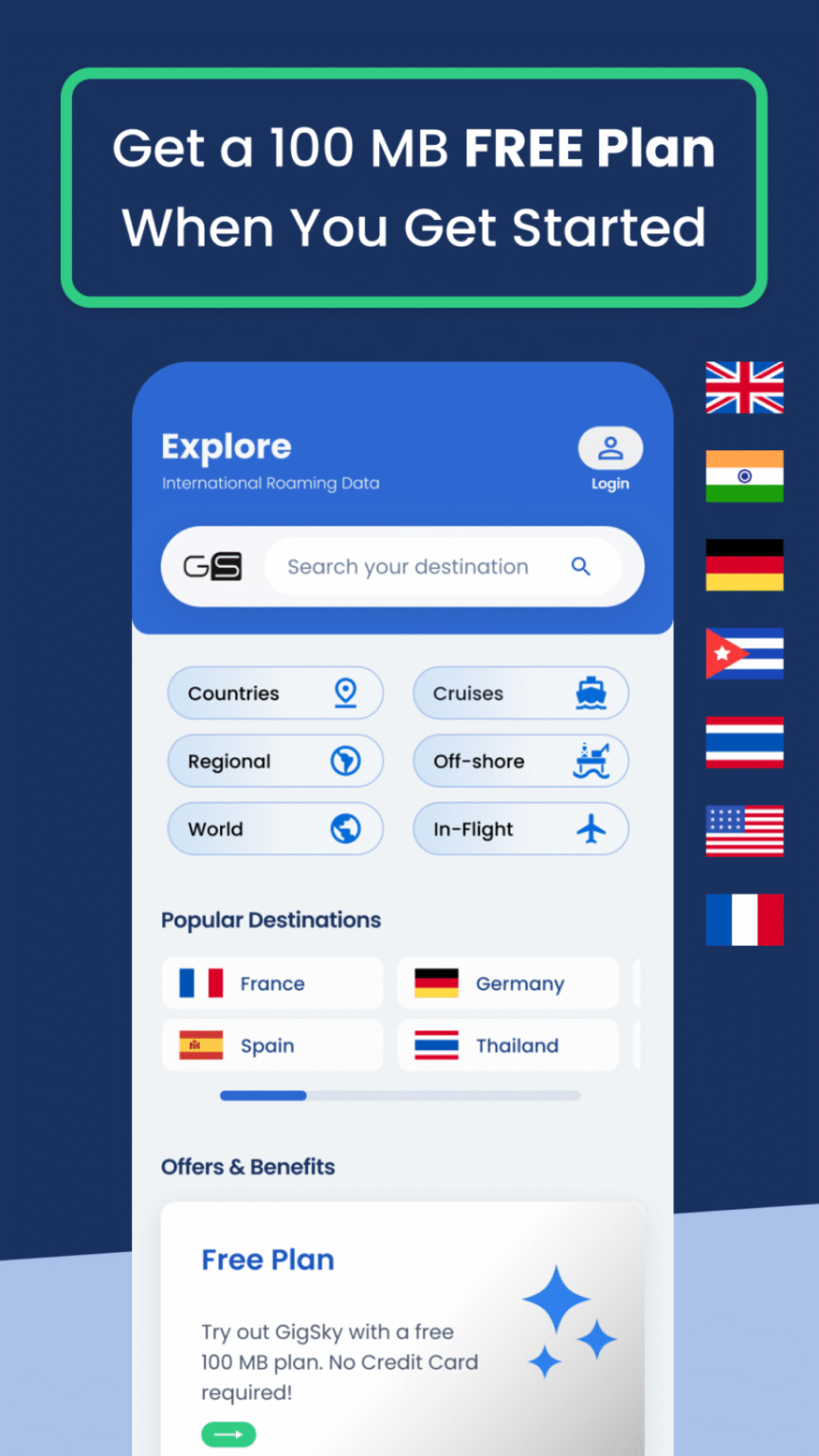 eSIM + Unlimited Data : GigSky 8.0.5 APK Download by GigSky, Inc ...