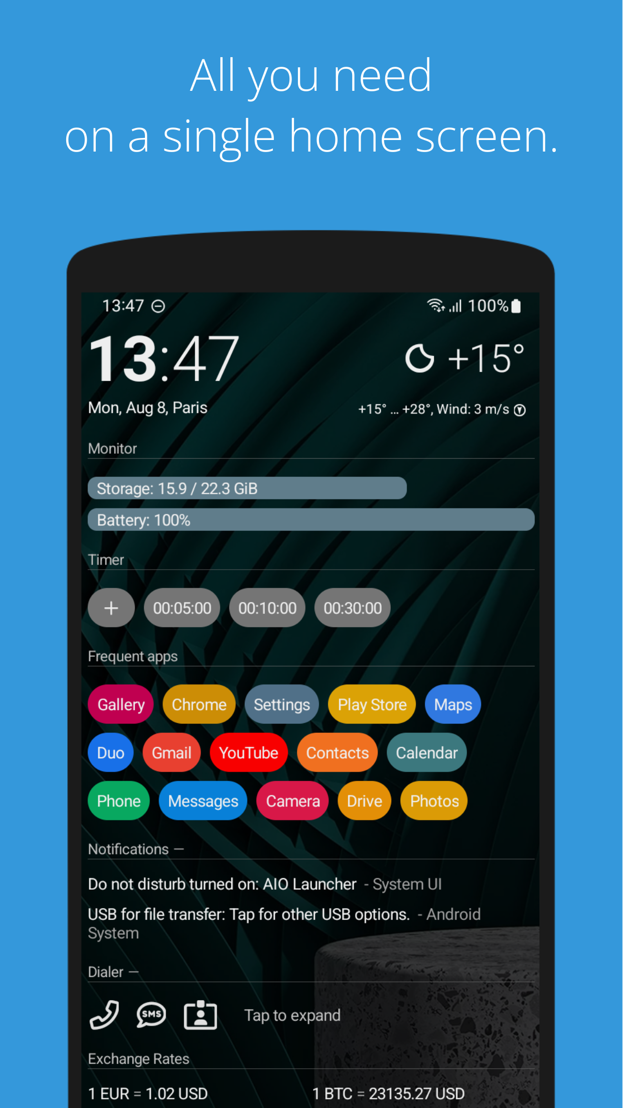 AIO Launcher 4.8.1 (nodpi) APK Download by AIO Mobile Soft - APKMirror
