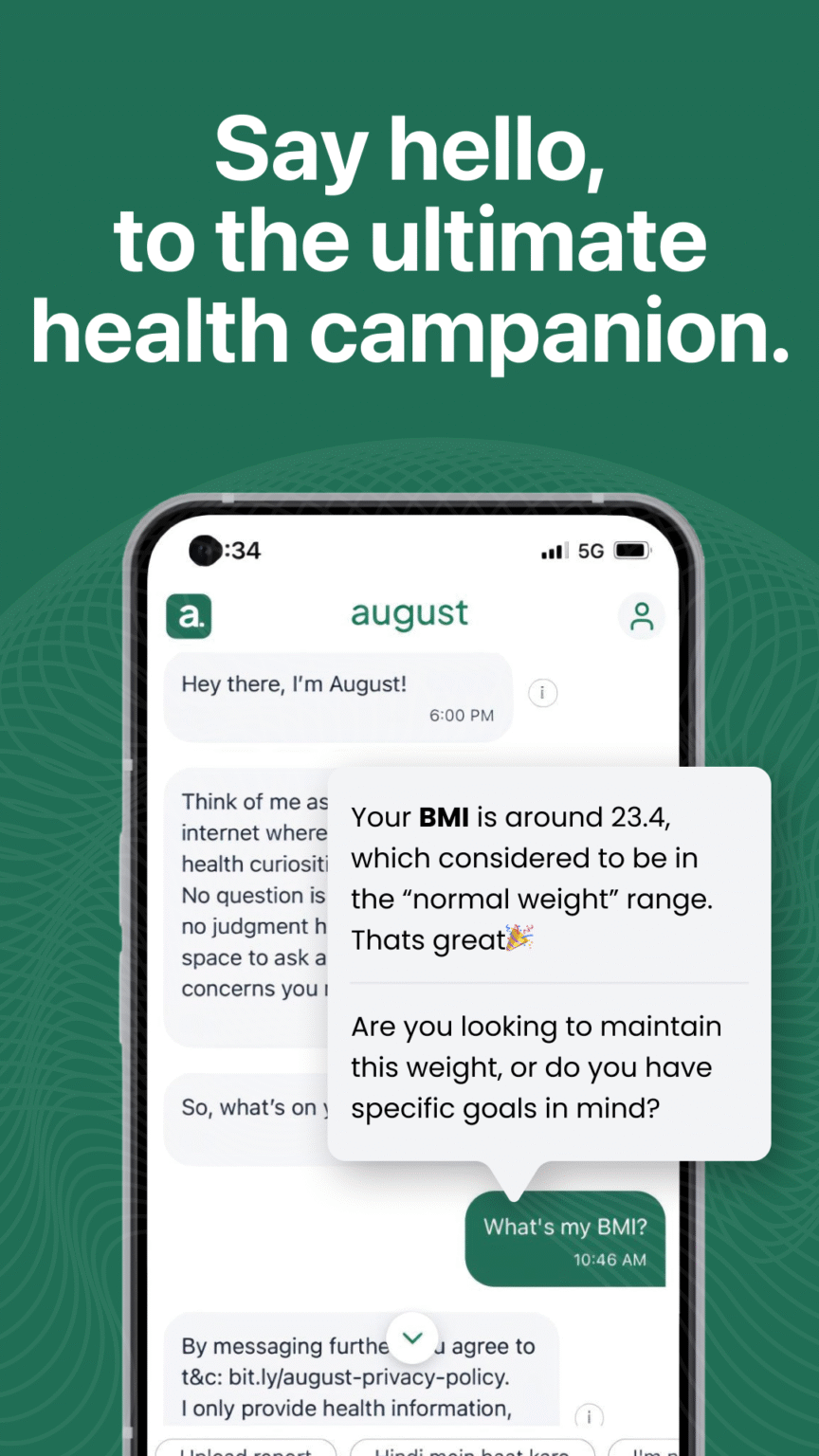 August, Your 24/7 Health AI 1.3.7 APK Download by AugustAI - APKMirror