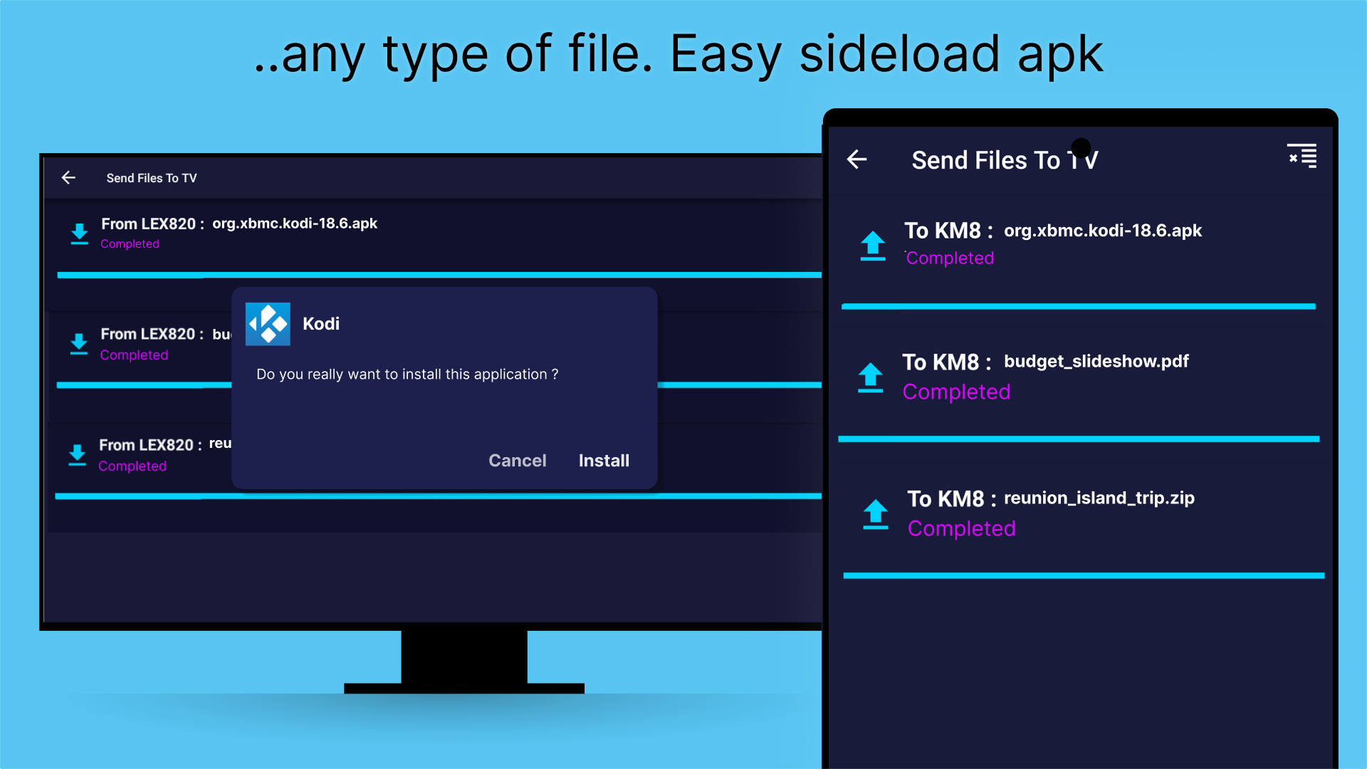 Send files to TV 1.3.8 APK Download by Yablio - APKMirror