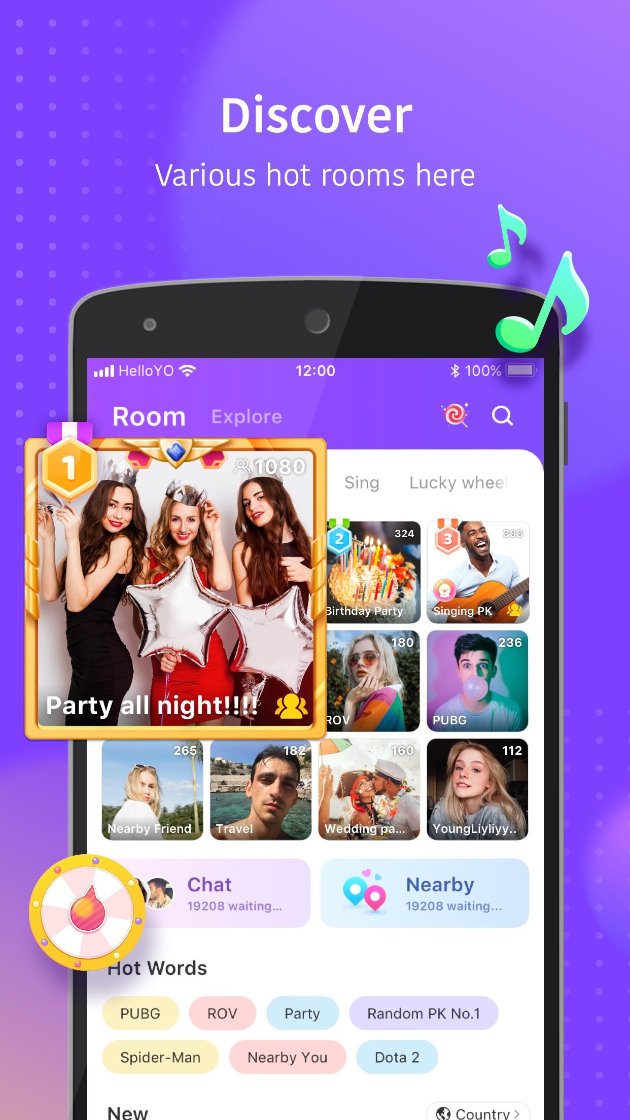 Hello Yo - Group Chat Rooms 5.56.1 APK Download by Hello Yo Pte. Ltd ...
