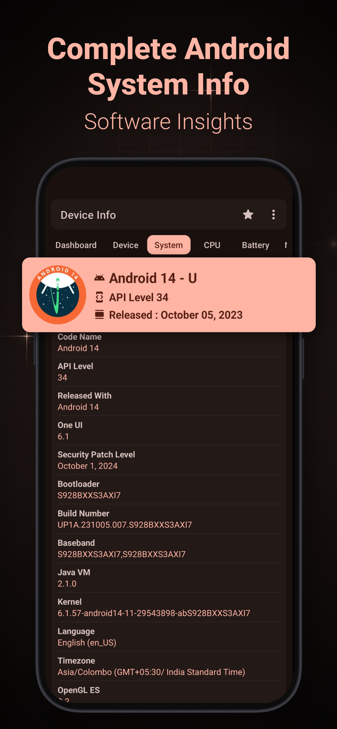 Device Info: System & CPU Info 3.3.9.7 APK Download by Yasiru ...