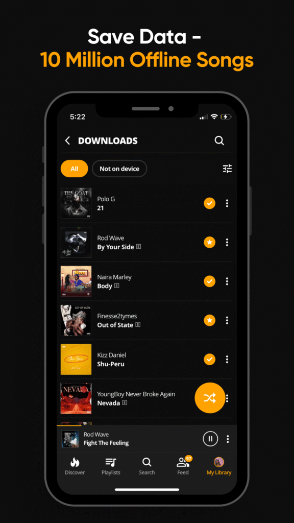 Audiomack: Music Downloader 7.8.2 (160-640dpi) (Android 6.0+) APK ...