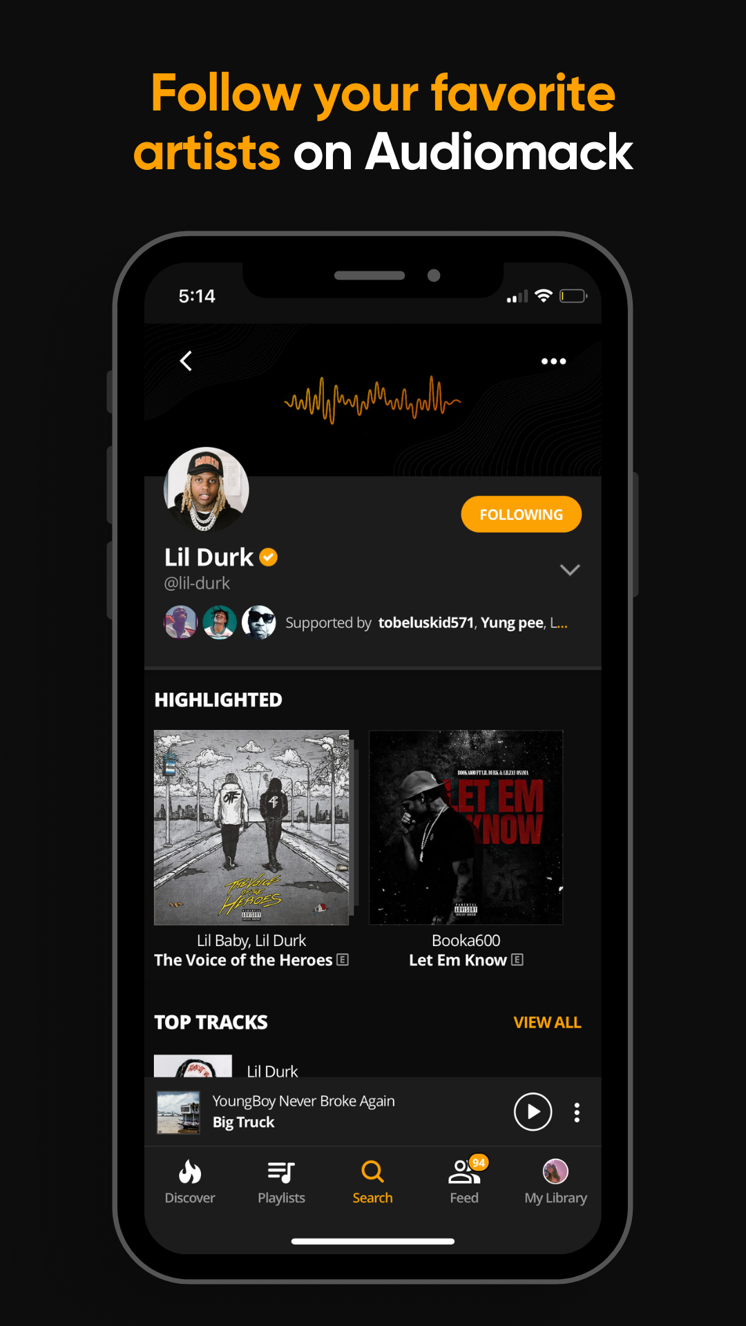 Audiomack: Music Downloader 7.2.0 (160-640dpi) (Android 6.0+) APK ...